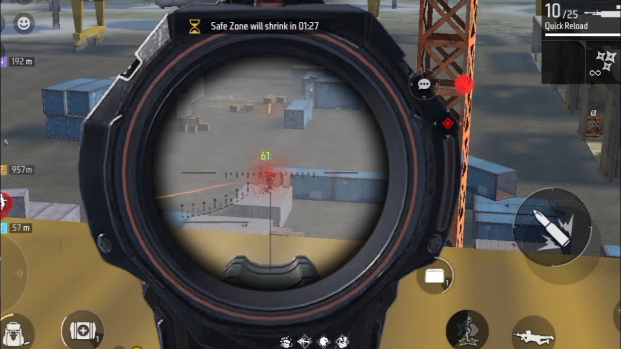 Game Garena Free Fire Android Gameplay (mobile player) 📱oppo A38 ...