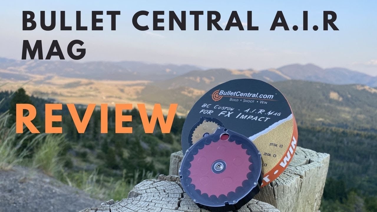 Bullet Central A.I.R .30 magazine for FX Impact M3 review #fx # ...