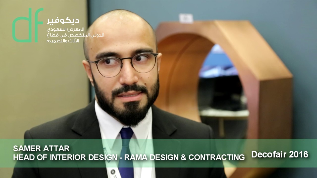 Decofair 2016 - Samer Attar - Rama Design & Contracting - YouTube