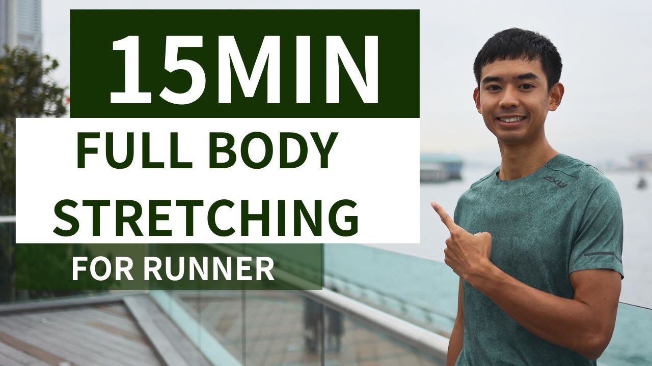 15Min Full Body Stretching Routine | Running Stretches | Stretching For ...