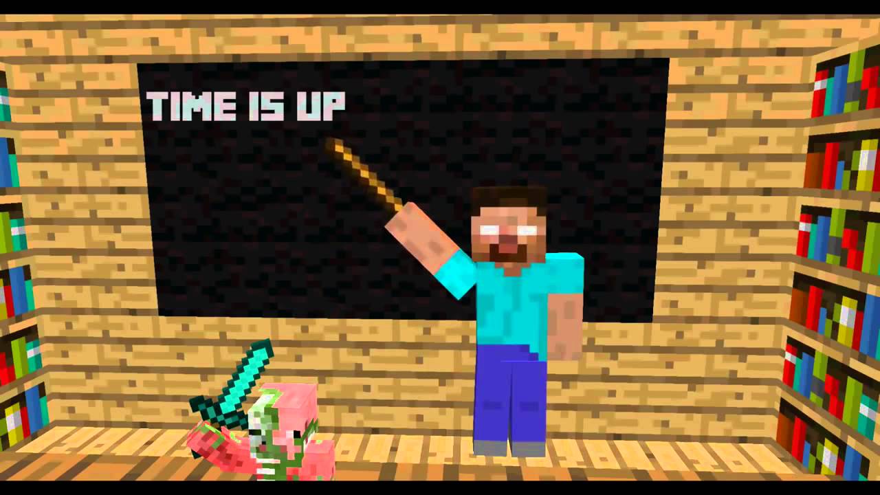 Monster School Sculpting Minecraft Animation 9 - YouTube