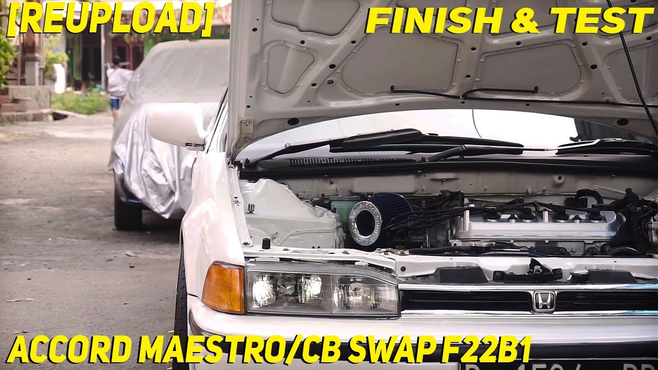 [REUPLOAD] Swap Engine Accord Maestro/CB7 - FINISH - YouTube