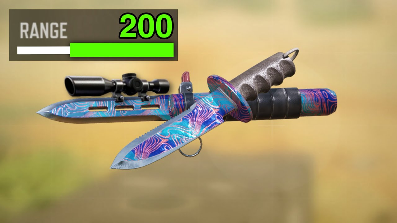 CODM Actually ADDED a SNIPER-KNIFE! - YouTube