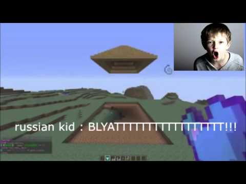 Russian Kid playing Minecraft - English Translation - YouTube