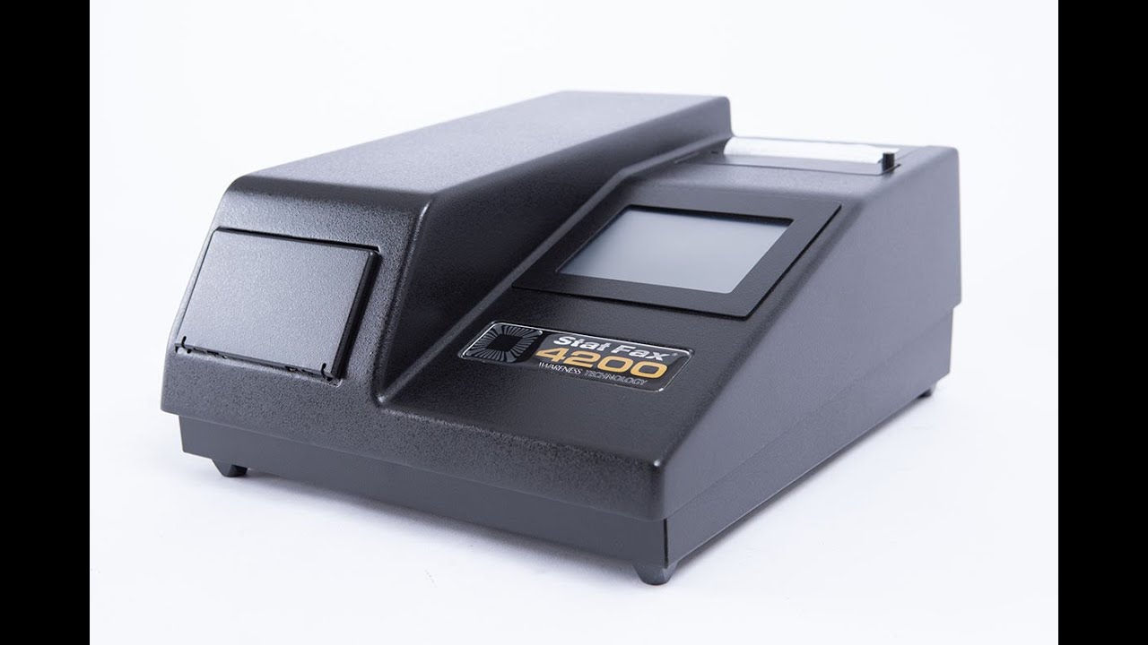 Stat Fax 4200 Awareness Lector de Microelisa - YouTube