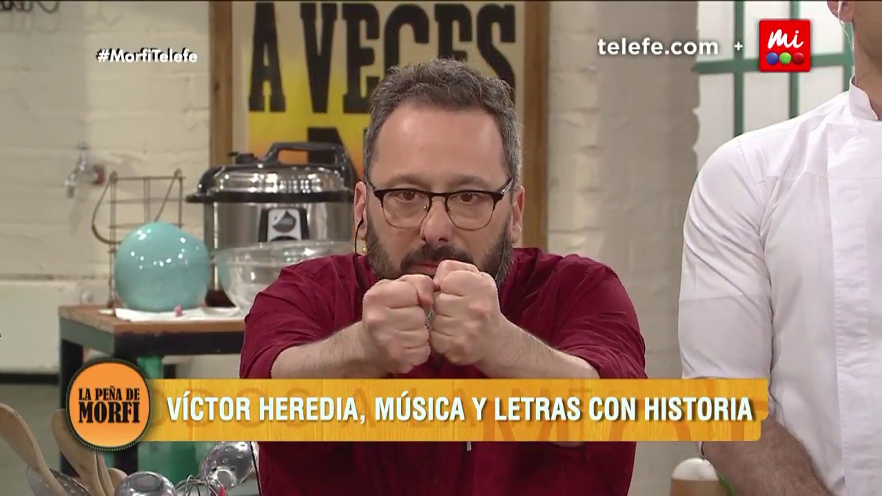 La emoción de Gerardo al presentar una canción de Víctor Heredia - La ...