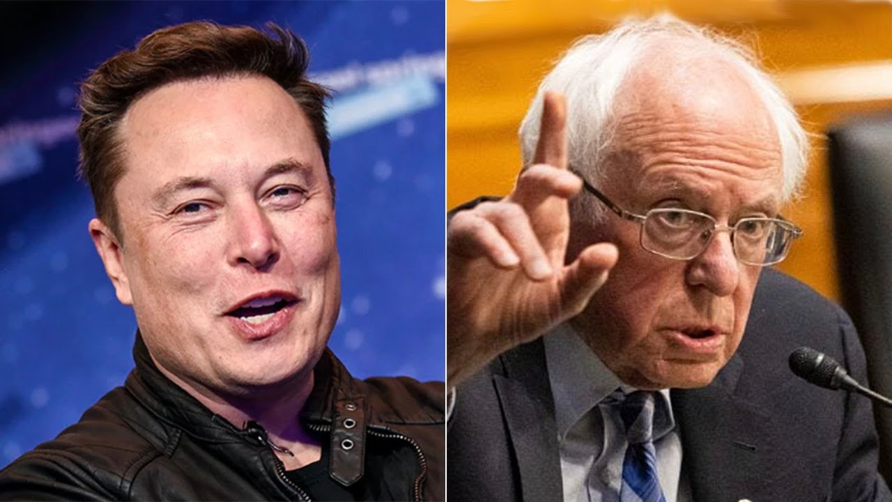 Bernie Sanders goes after Elon Musk for wanting to explore space - YouTube