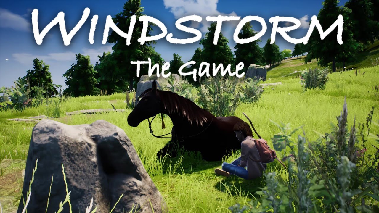 WINDSTORM THE GAME meet the legendary horse [ part 1] - YouTube