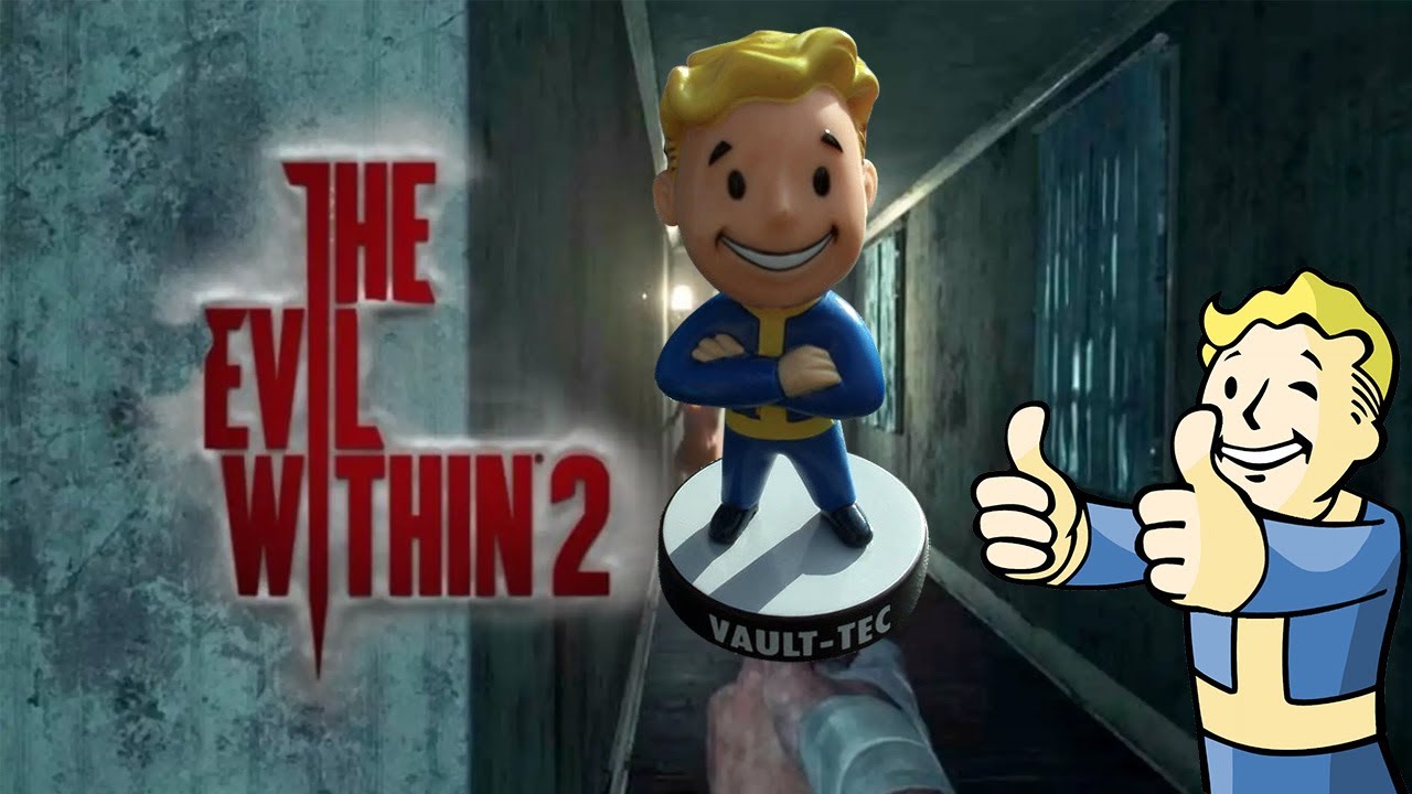 Cabezón de Fallout 4 en The Evil Within 2: Cabezón de VAULT-TEC - YouTube