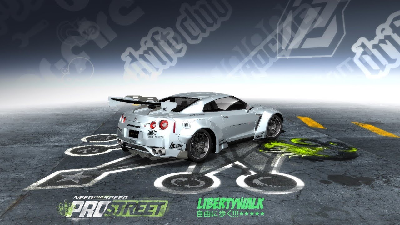 NFS ProStreet - Liberty Walk GTR - YouTube