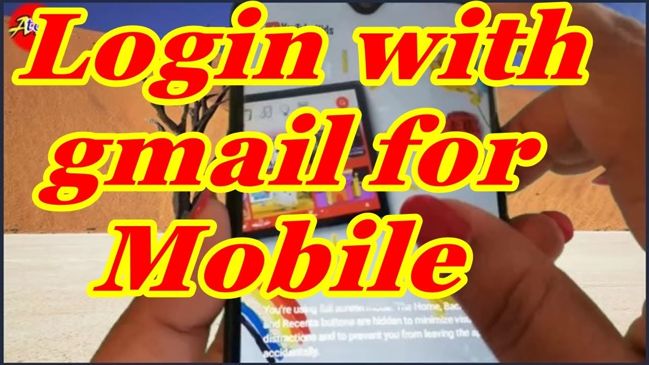How to login with gmail in mobile| Add gmail account to new phone ...