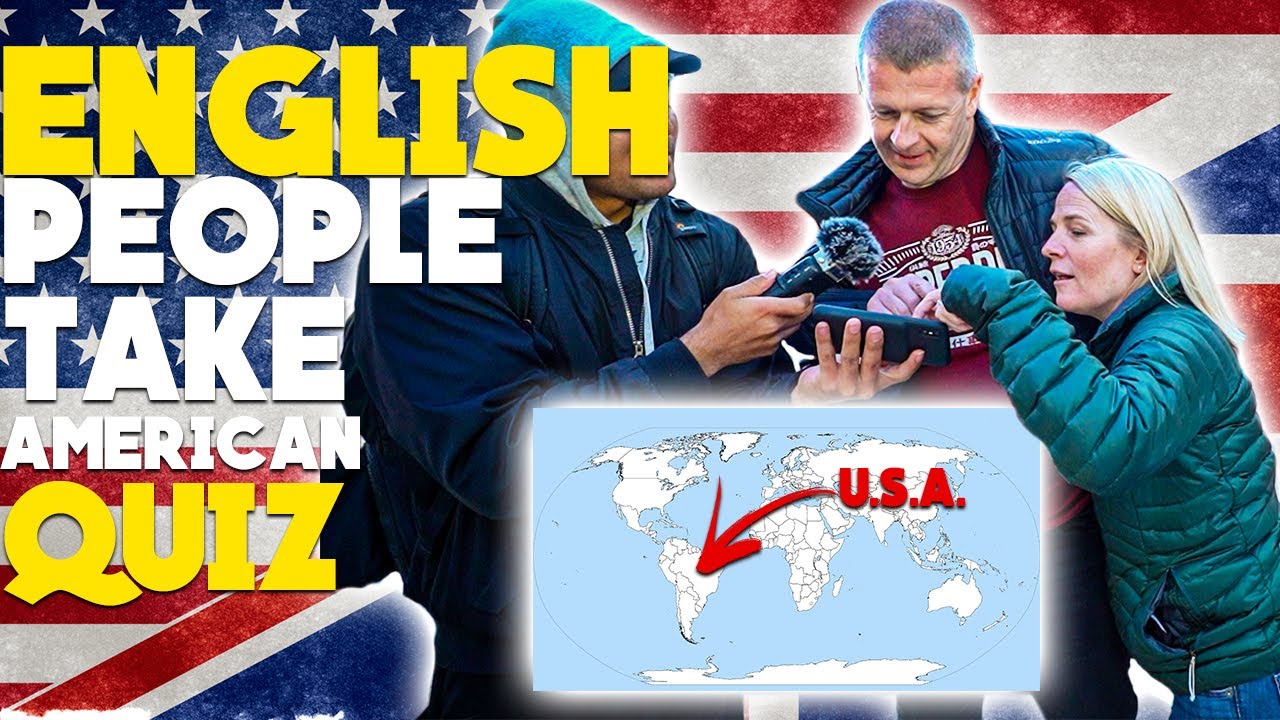 ENGLISH people take AMERICAN QUIZ - YouTube