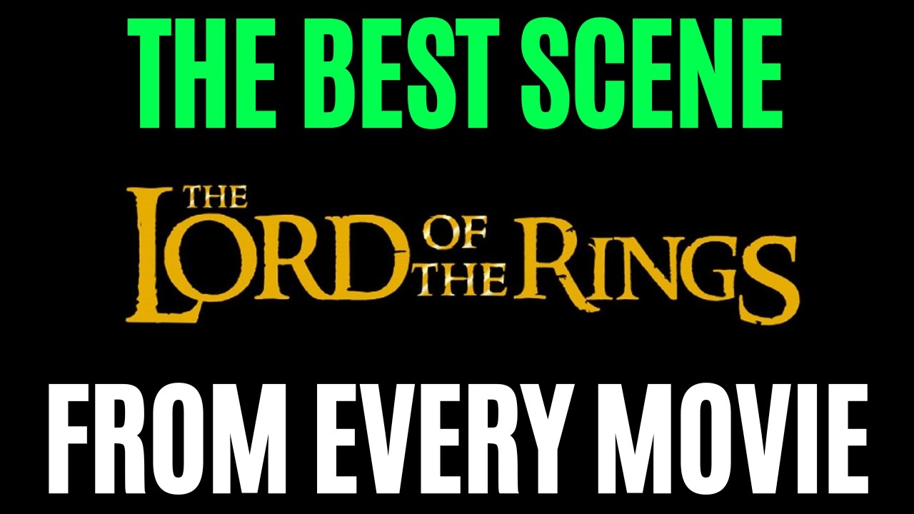 BEST SCENE in Every Lord of the Rings & Hobbit Movie - YouTube