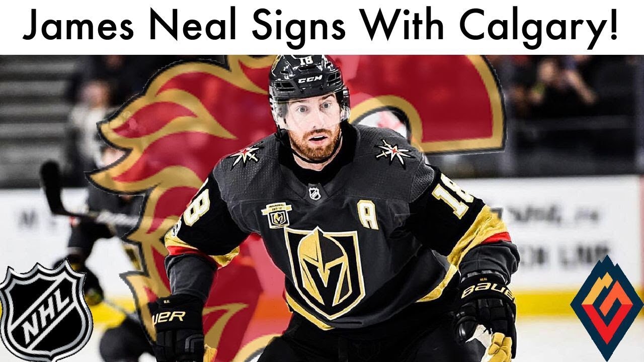 James Neal Signs With The Calgary Flames! - YouTube