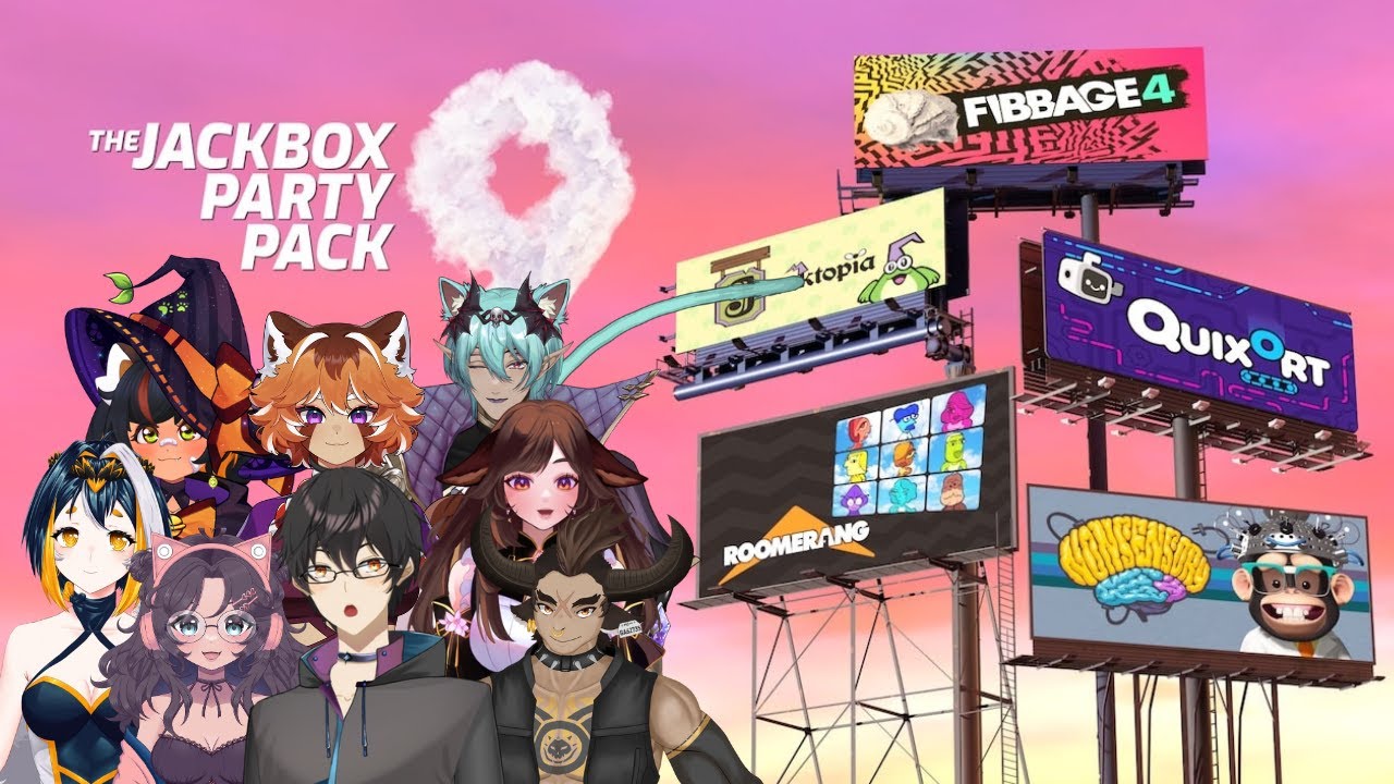 The Vtuber Mega Collab is Back!!! ( Jackbox Party Pack 9 ) - YouTube