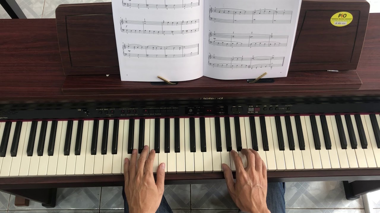 LCM Piano Step 2 All Through the Night - YouTube