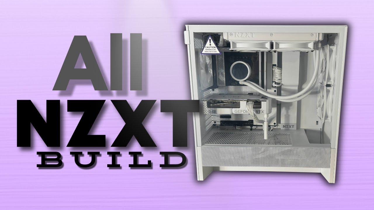 The CLEANEST NZXT Build! - YouTube