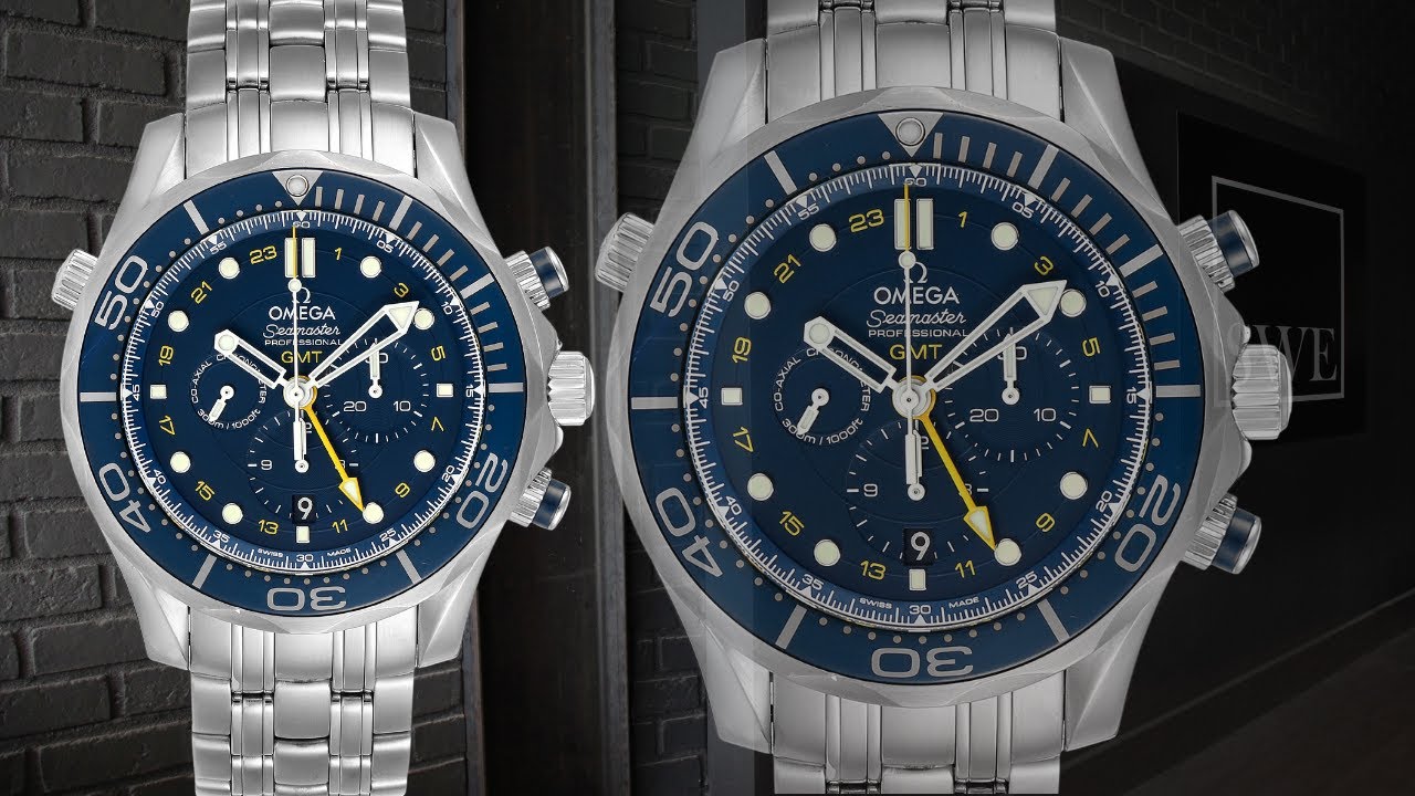 Omega Seamaster 300 GMT Chronograph Watch 212.30.44.52.03.001 ...