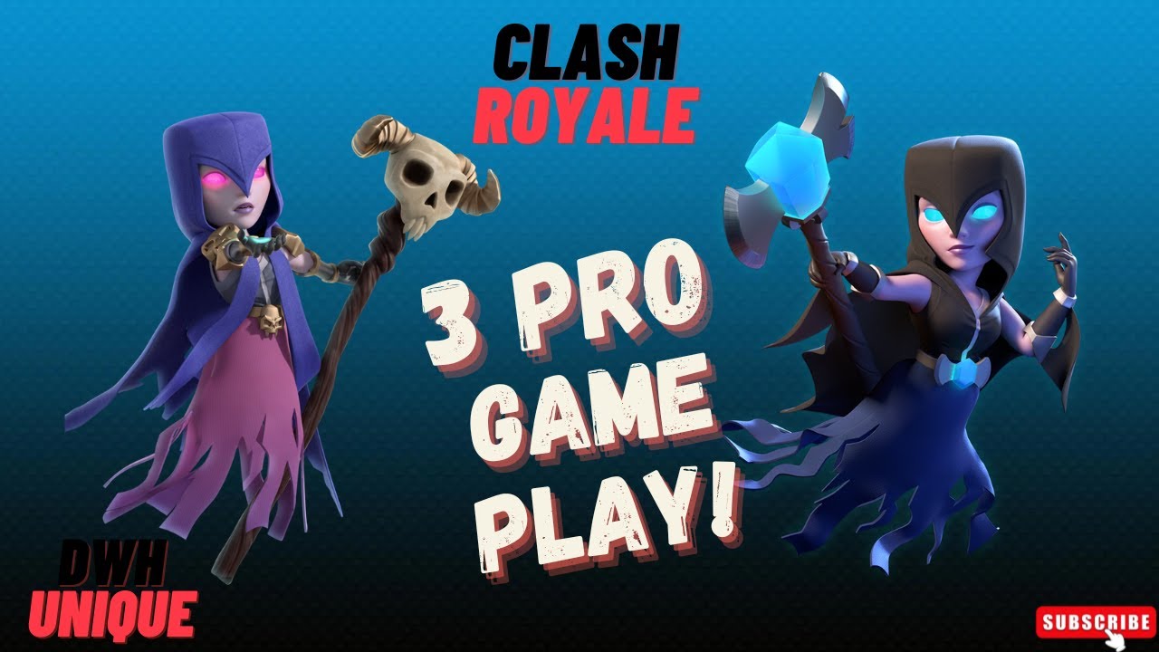 Clash Royale 3 Pro Amazing Matches|Goblin Barrel,Golem,Bandit,Archer ...