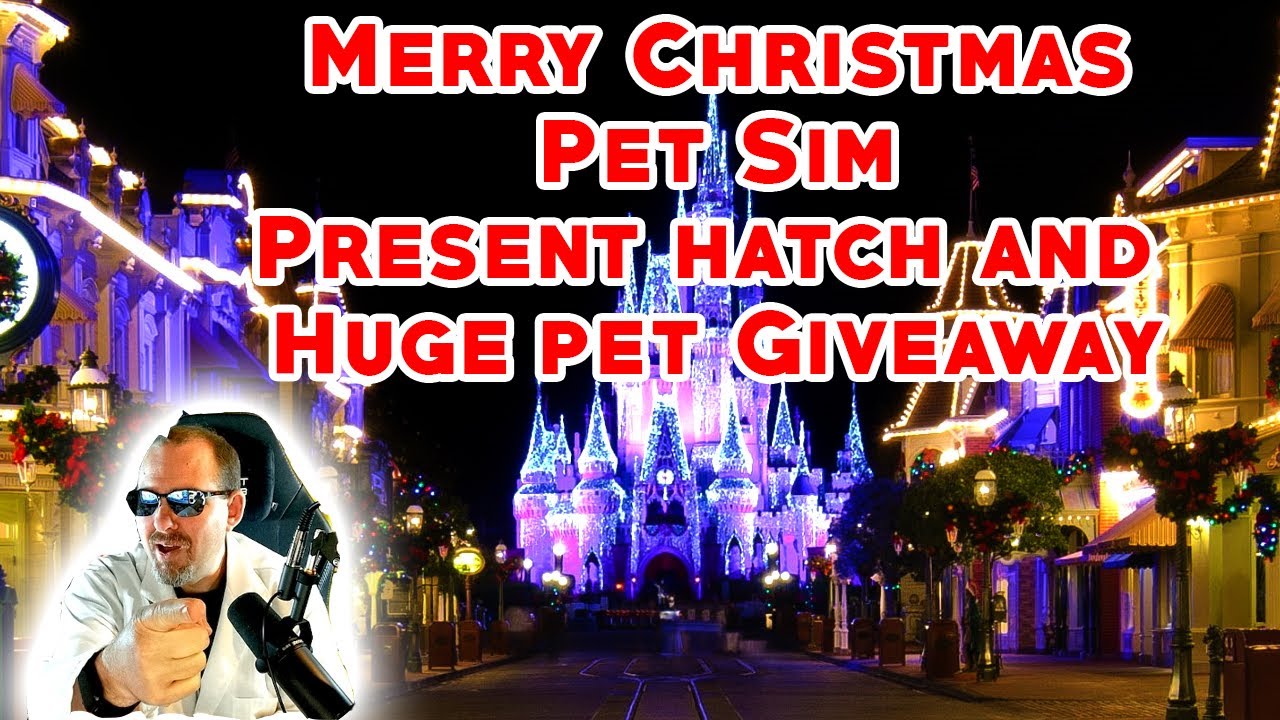 Pet Sim 99 - Christmas Huge Pet Giveaway and Titanic/Gargantuan Present ...