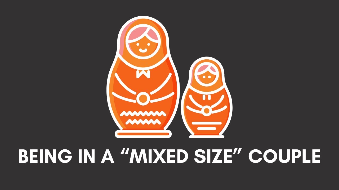 Being a "Mixed Weight" Couple - YouTube