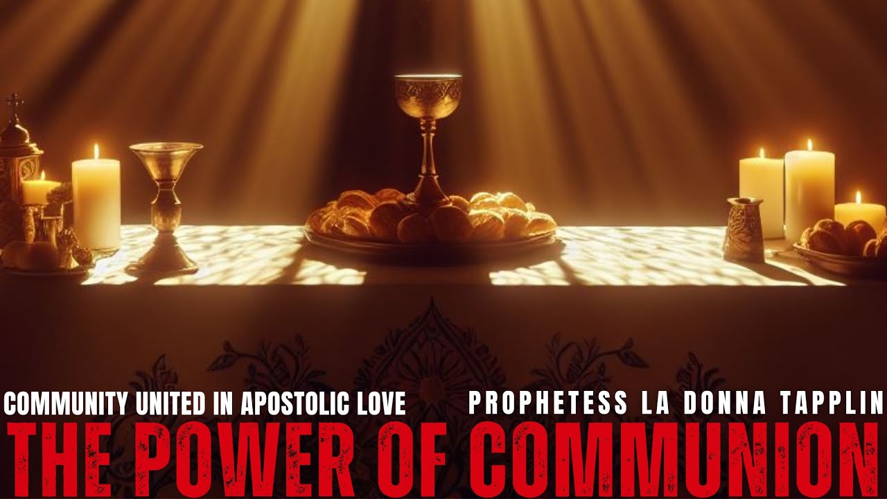 Prophetess La Donna Tapplin | The Power Of Communion | 04.08.24 - YouTube