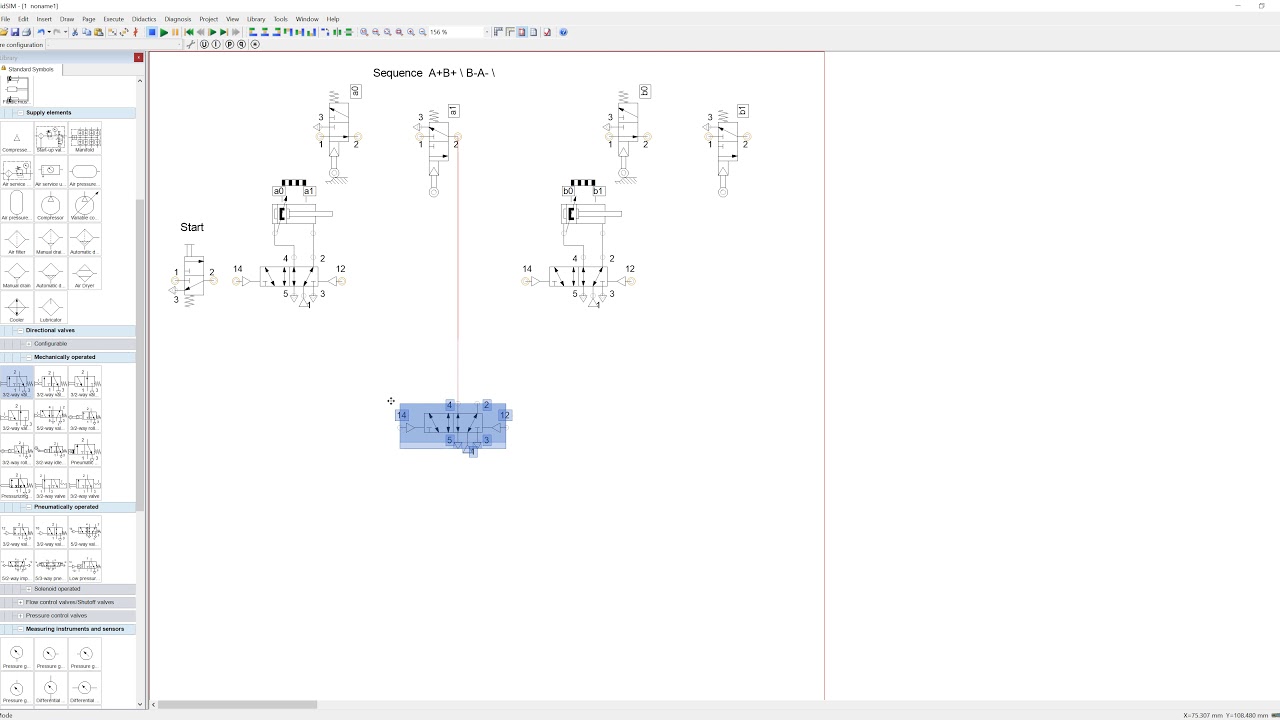 Festo FluidSIM - YouTube