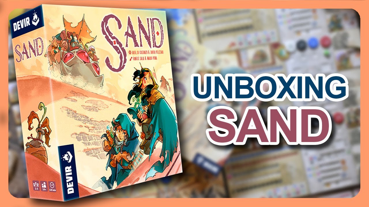 Sand: UNBOXING al nuevo Juego de Mesa de Devir 2024 🐛🏜️| Los Nautas🚀 - YouTube
