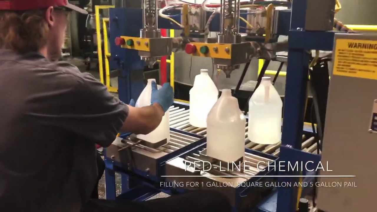 Liquid Pail Filling for 1 gallon to 5 gallon - YouTube