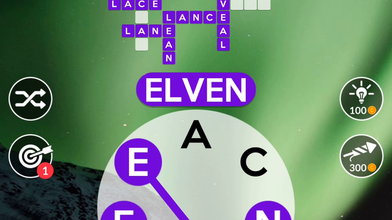 Wordscapes Level 4460 Answers - YouTube