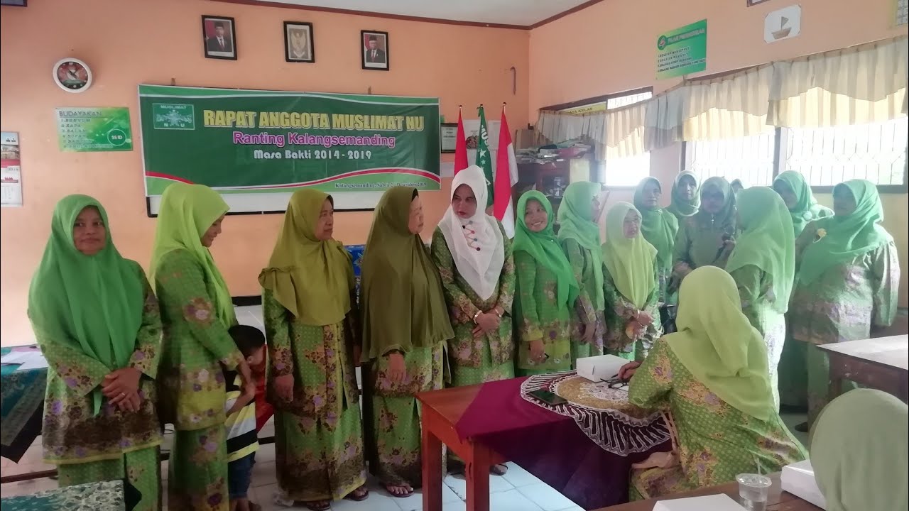 Rapat anggota muslimat Nu 2019 - YouTube
