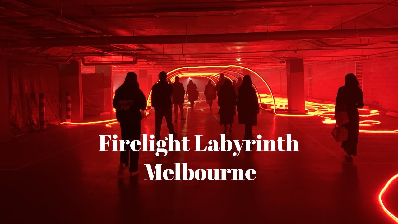 Firelight Labyrinth - Melbourne - YouTube