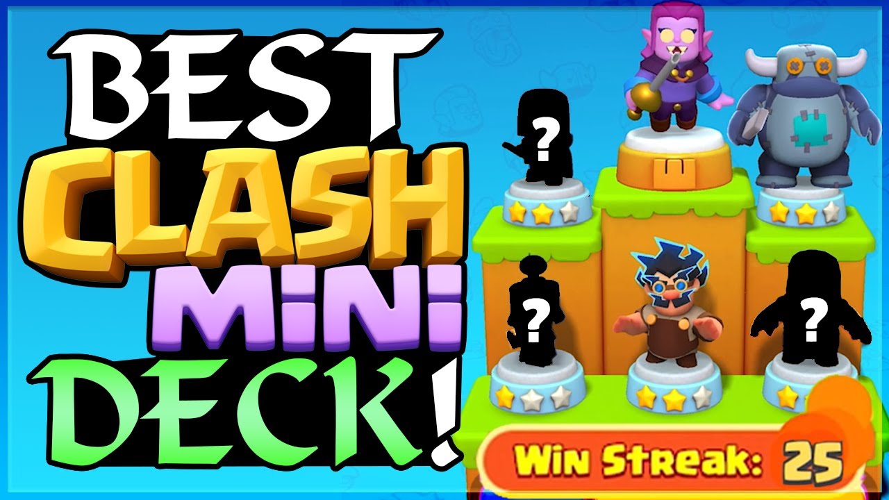 BEST DECK in CLASH MINI!? Insane 25+ WIN STREAK! - YouTube