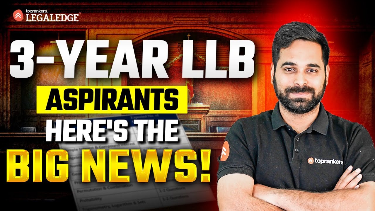 3 Year LLB Course Launch | Complete Guidance for 3 Year LLB Aspirants ...