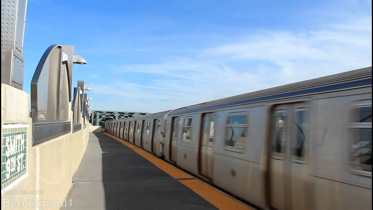 NYCTA [IND Subway]: (F) (G) and Garbage Train at Smith St (9th Street ...