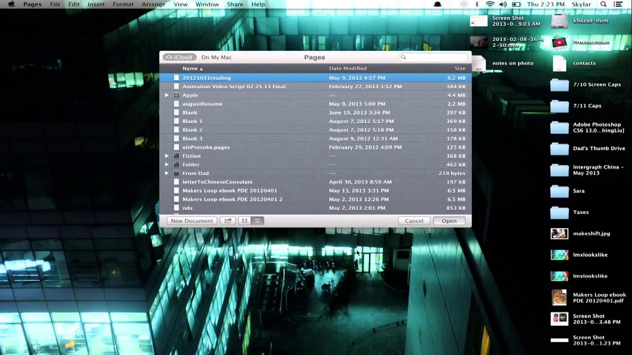 How to Convert Apple Documents Into Microsoft Word : Using Apple ...