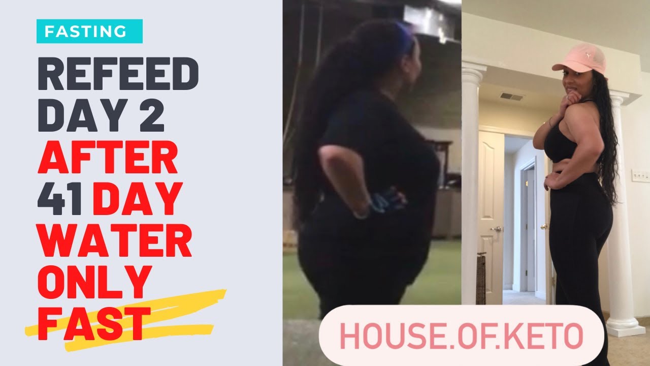 Refeeding Day 2 // After 41 Day Water Only Fast - YouTube
