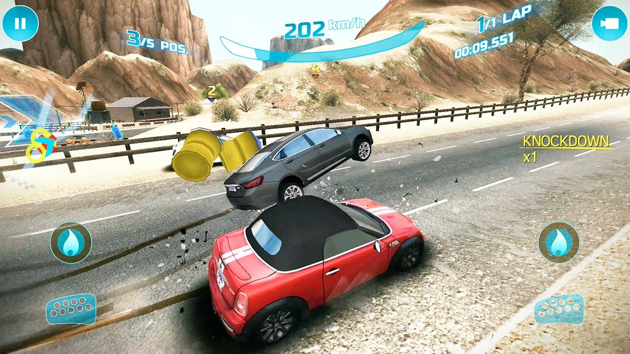 Asphalt Nitro - Car Racing Android Gameplay HD - CARDROIDTV - YouTube