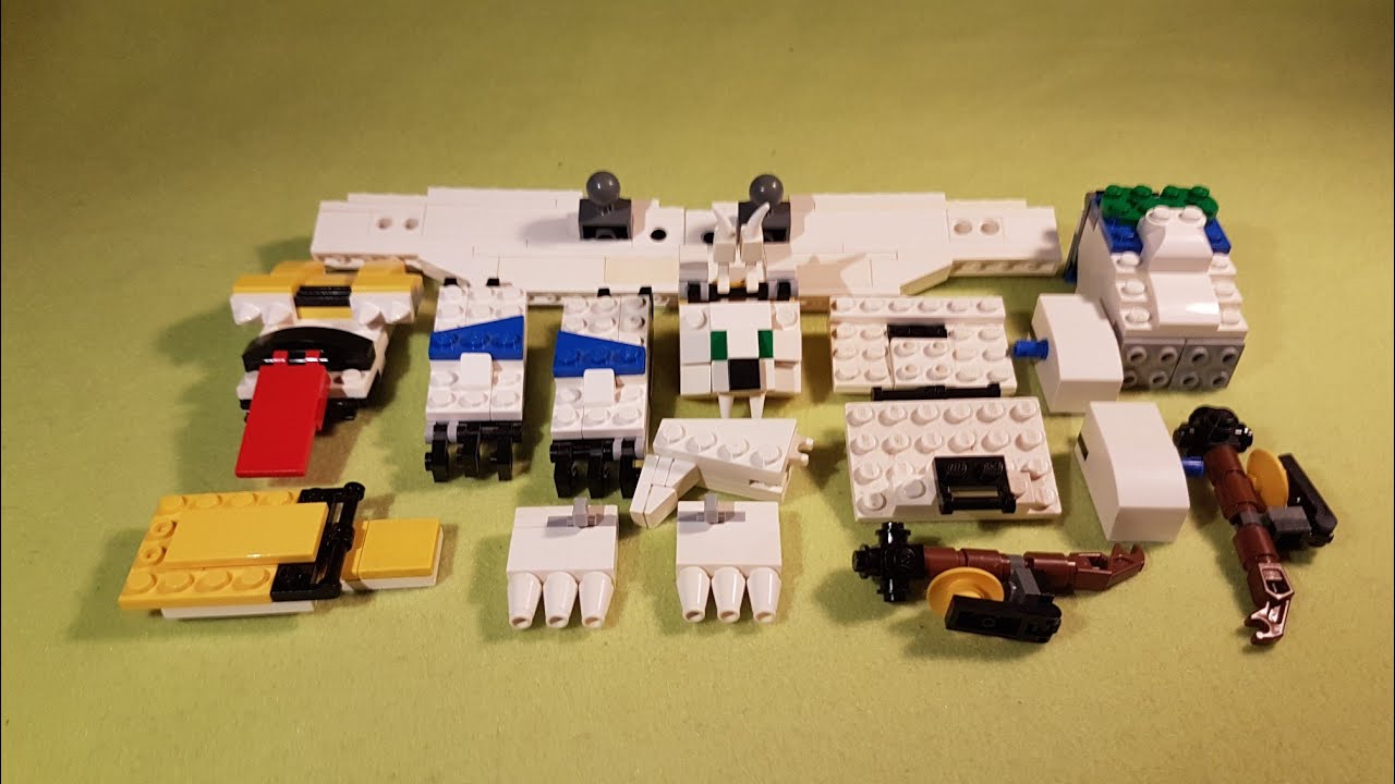 Lego DIGIMON ADVENTURE Gomamon zu Vikemon ( Tutorial ) - YouTube