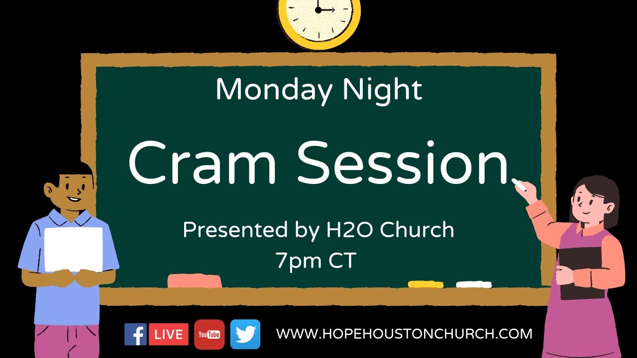 MONDAY NIGHT CRAM SESSION 09.06.2022 - YouTube