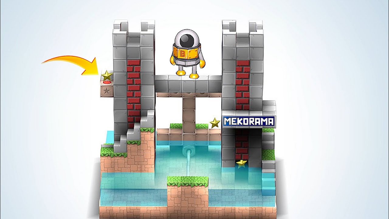 TINY ROBOT SEARCHES ITS GOAL | MEKORAMA GAMEPLAY #2 - YouTube