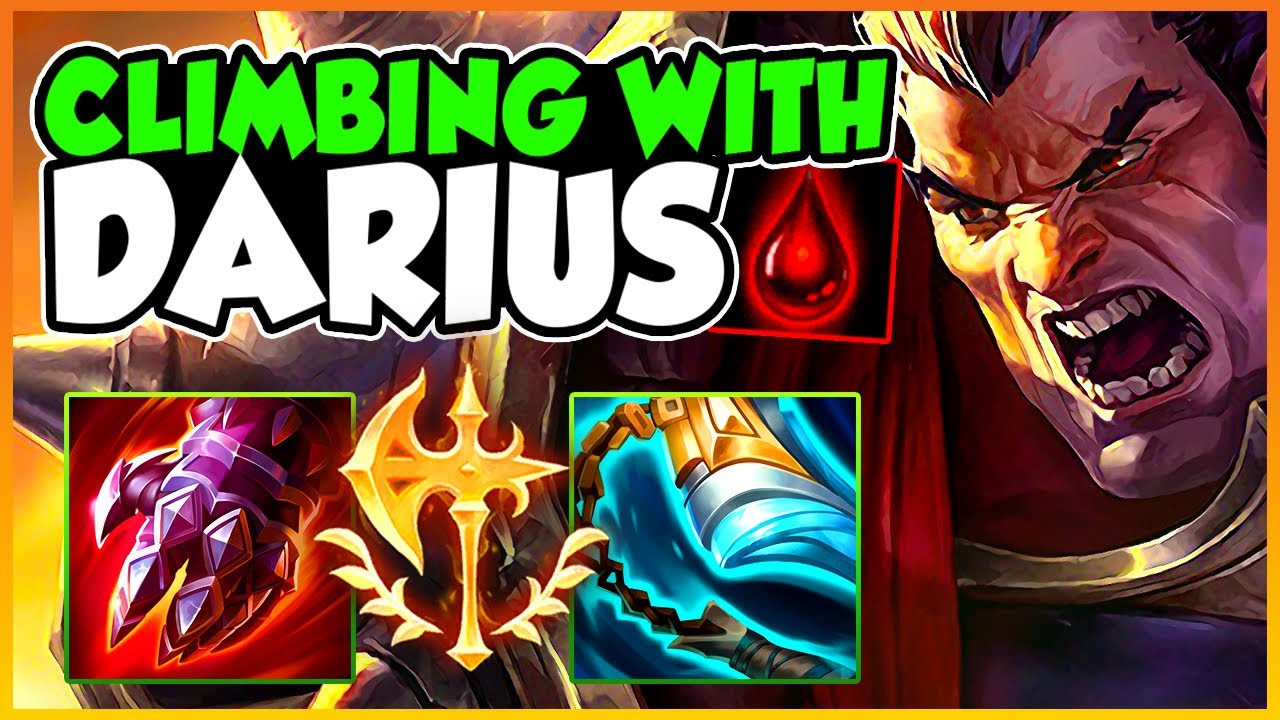 Darius is so good for climbing in this tank meta! | S13 Darius Gameplay ...