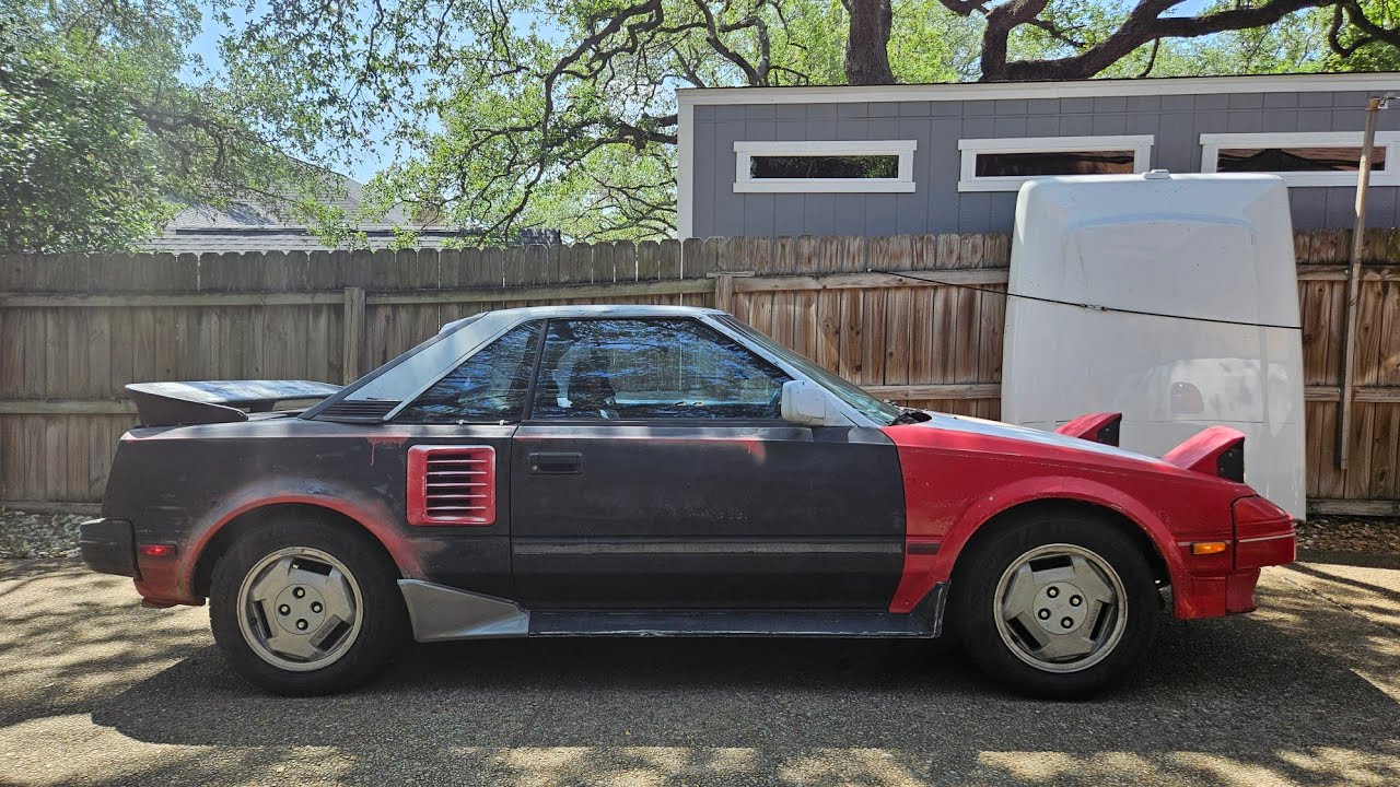 What I've been doing for the last year... ~1986 Toyota MR2 - YouTube
