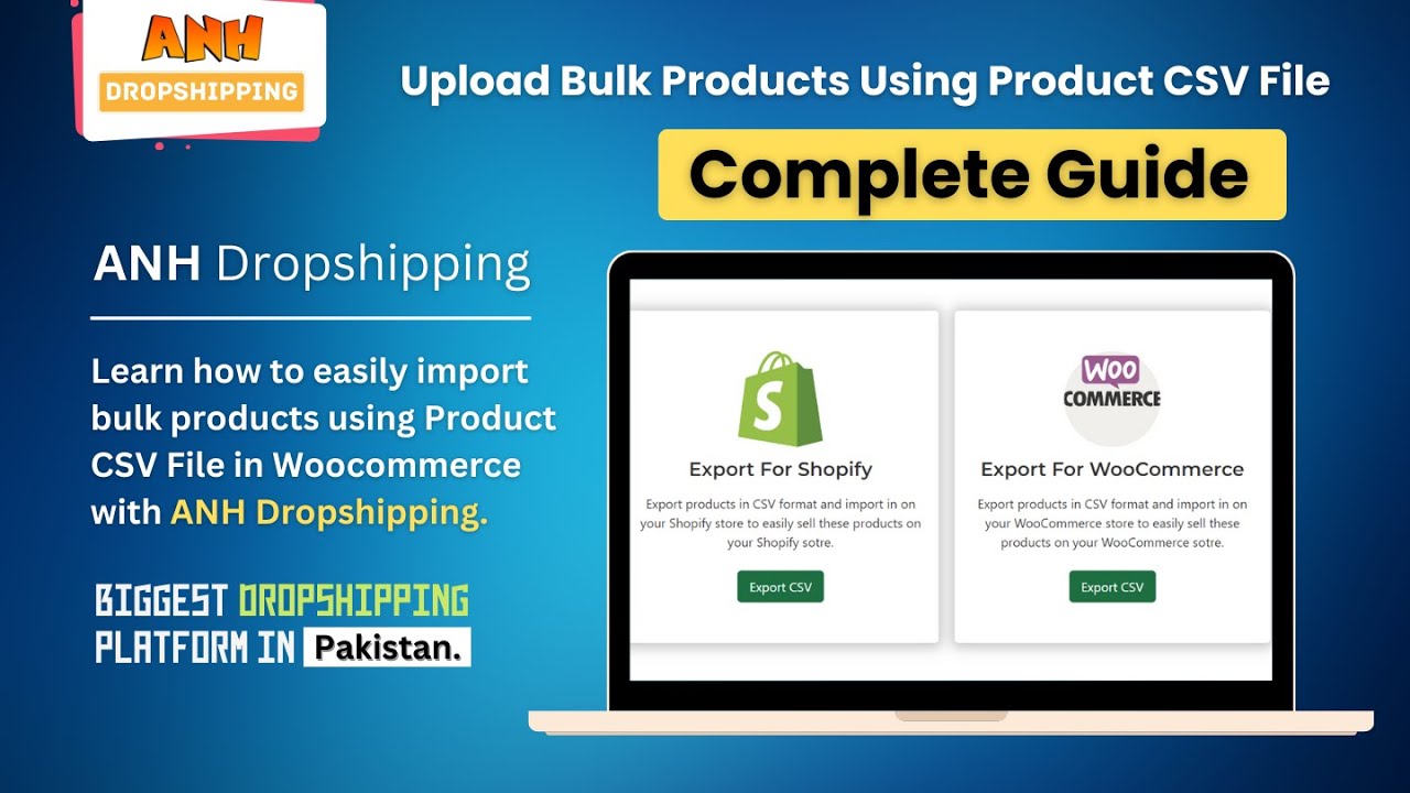 How to Import Bulk Products in your WooCommerce Store Using Products ...