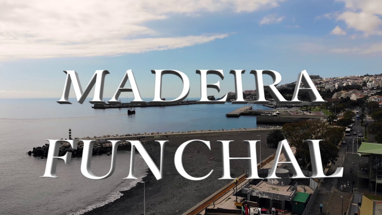 Madeira Funchal Drone 4K - YouTube