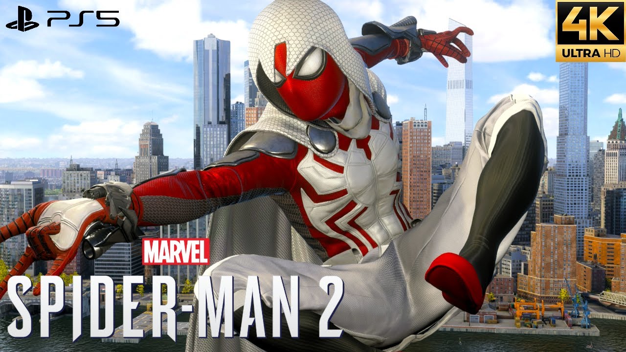 Marvel's Spider-man 2 Ps5 - Arachknight Suit Free Roam Gameplay (4k