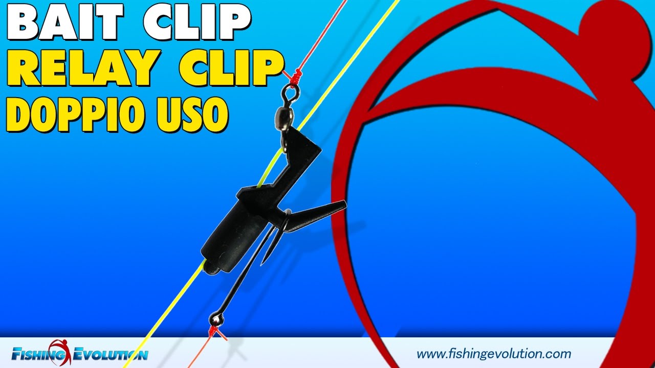 Bait Clip Breakaway Realy Clip. Montaggio Trave con due Braccioli ...