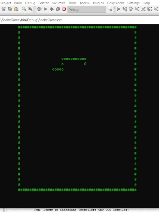 C++ Coding : Developing the Snake Game🐍 using Console #coding#cprogramming#java #javascript# ...