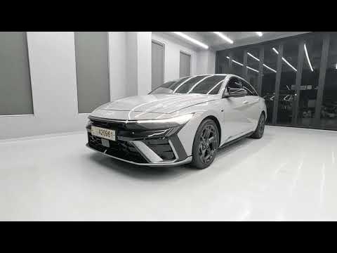 아반떼CN7 N라인 버텍스900 썬팅시공 - YouTube