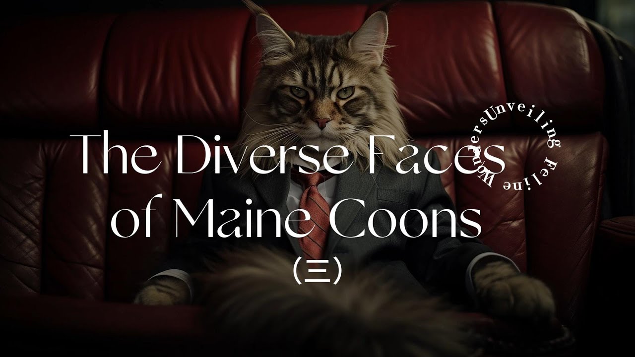 Unlocking Secrets of Maine Coon Beauty: A Visual Feast of Feline Faces ...